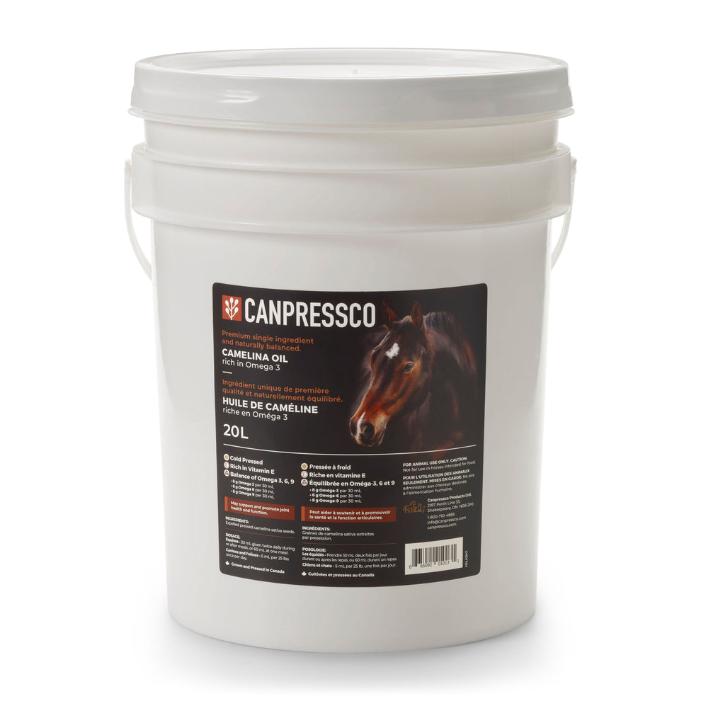 Canpressco - Canadian Camelina Oil For Equines, Canines and Felines